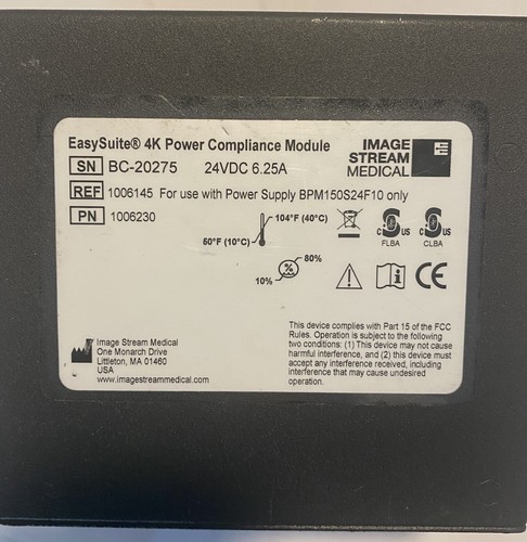 OLYMPUS IMAGE STREAM 1006145-EASYSUITE 4K POWER COMPLIANCE MODULE-24VDC ...