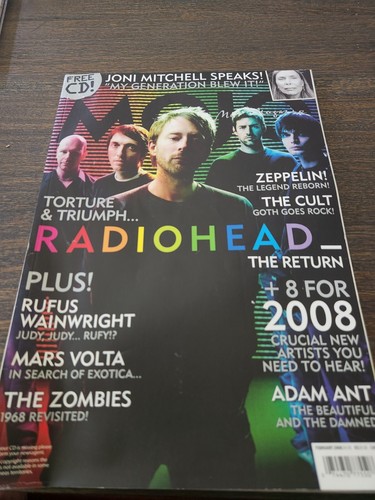 Mojo Magazine #171 Feb 2008 w/CD Ok Computer | eBay