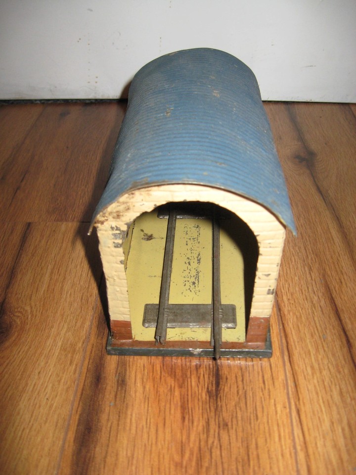 Krauss Fandor German Train Station Engine Shed Antique Prewar Bing Bub ...