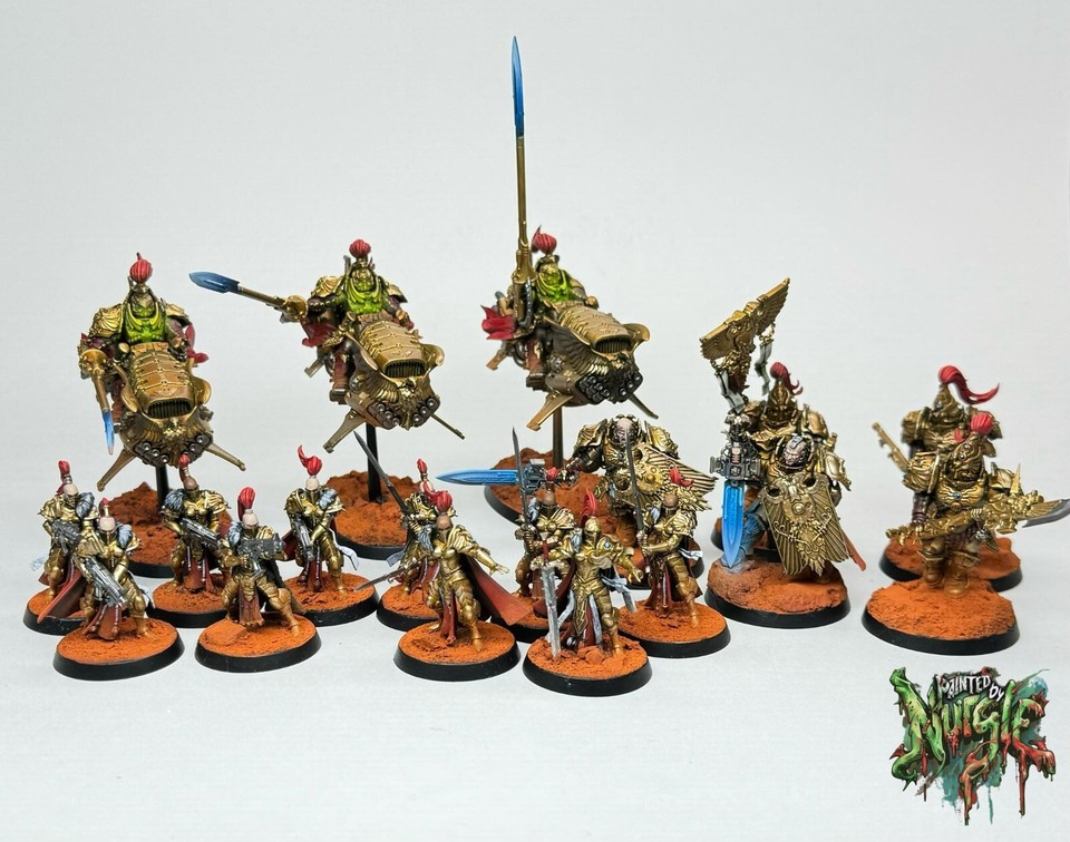 Warhammer 40k NECRONS PSYCHOMANCER - Commission Painted Box Set | eBay