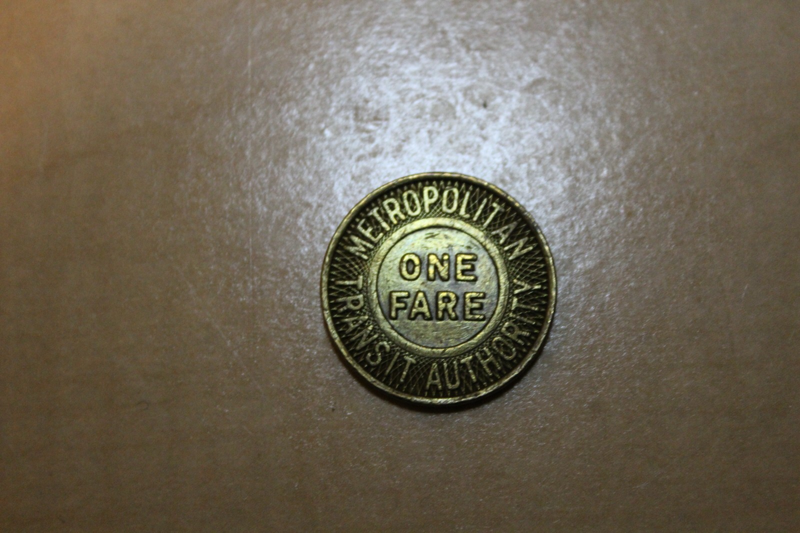 Vintage Boston Massachusetts Metropolitan Transit Authority One Fare ...