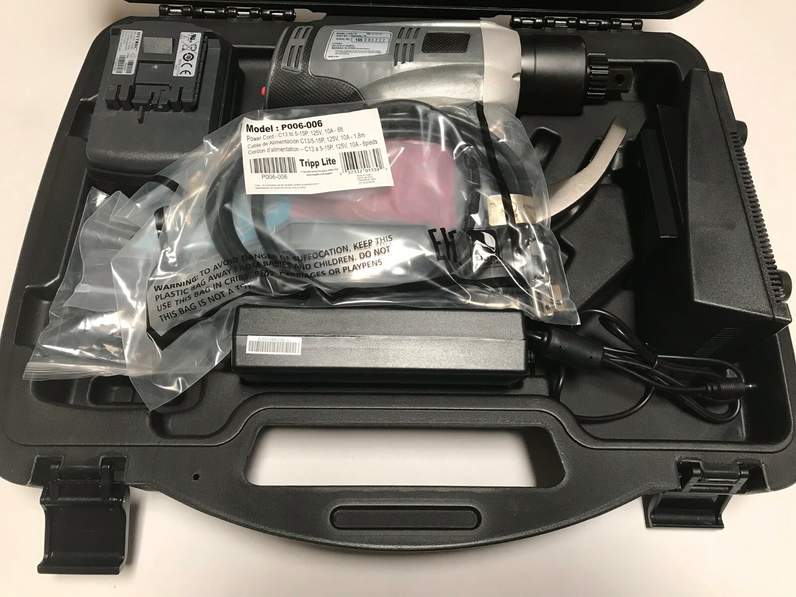 HYTORC LION-.7 BSM Torque Gun 18 VOLT BATTERY POWERED 150-700FT LBS 3/4 ...