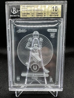 2023 Panini Absolute - Glass #12 Anthony Richardson (RC) | eBay