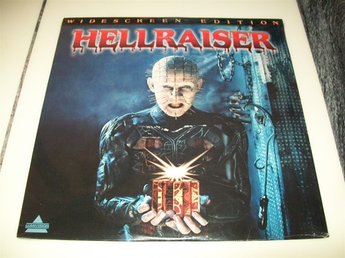 HELLRAISER Laserdisc LD WIDESCREEN FORMAT BRAND NEW SEALED ULTRA RARE HORROR! | eBay