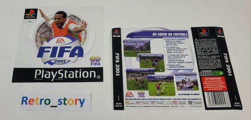 Sony Playstation PS1 - FIFA 2001 - Jaquettes / Covers | eBay