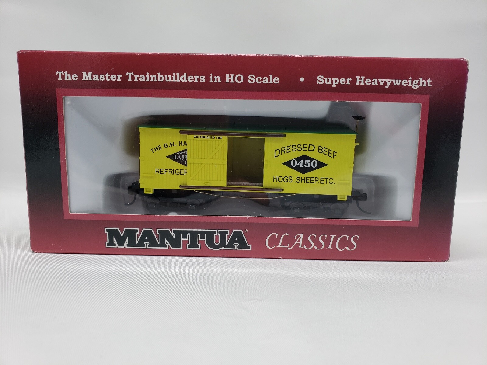 Mantua Classics Master Train builders in HO Super Heavyweight rp-25 ...