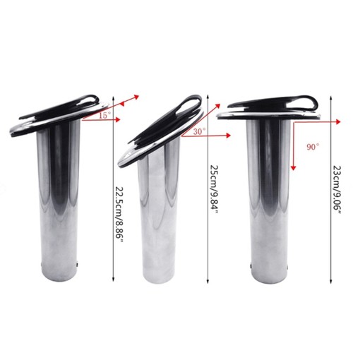 15/ 30 /90 Degree Fishing Stand Flush Mount Fishing Rod Holder For | eBay