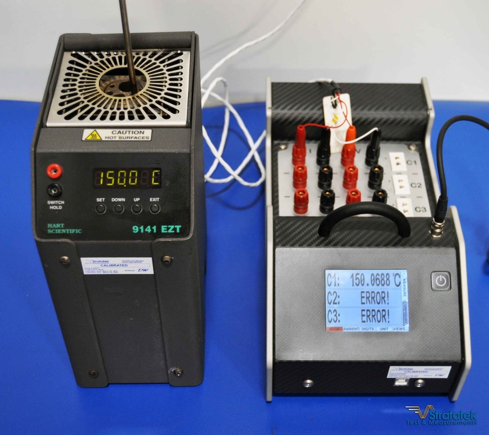 Hart Scientific 9141 Dry Well Temperature Calibrator 50°C - 650°C ...