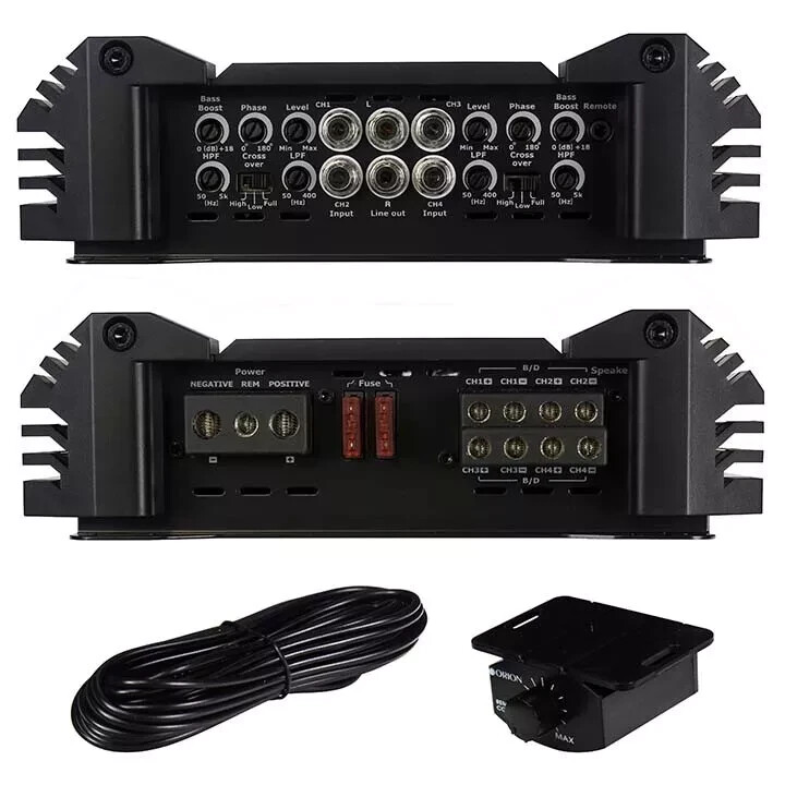 ORION XTR750.4 750 WATT RMS 4-CHANNEL CLASS-A/B AMPLIFIER CAR AUDIO AMP ...