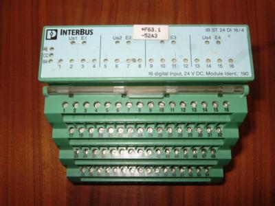 Phoenix Contact 16 Digital Input Module IBS ST 24 DI 16/4 P/N 2754338 ...