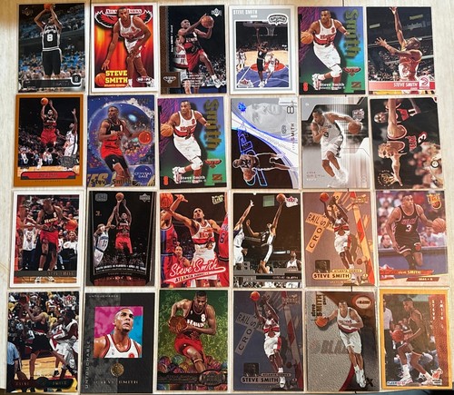 24 Various Year Card Lot - Steve Smith - Michigan State Heat Hawks ...
