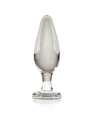 Pipedreams Icicles No 26 Butt Plug Clear - Glass Anal Probe | eBay
