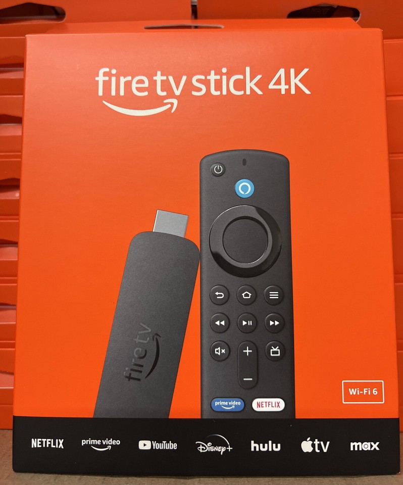 All-New*2024 Amazon Fire TV Stick 4K UHD Streaming Media W/Alexa Remote ...
