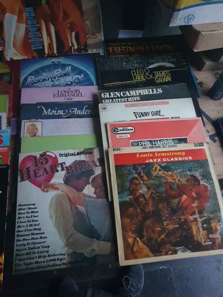 Huge Selection On Vynl Various Artist Louis Armsteong, Everly Brothers ...