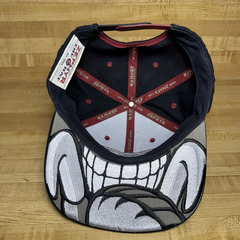 Vintage Alabama Crimson Tide "Bama" Zephyr Headwear Hat Snapback ...