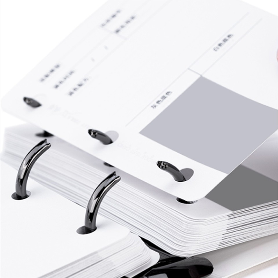 1 Set Model Paint Paper Background Color Test Card For Cardboard ...