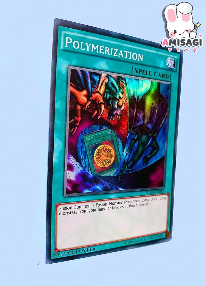 Yu-Gi-Oh! Karte - Polymerization FUEN-EN049 TCG Englisch Trading Card Game | eBay