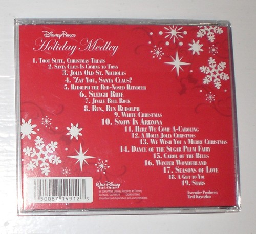 Disney Parks Holiday Medley - Children's - 2009 Walt Disney Records ...