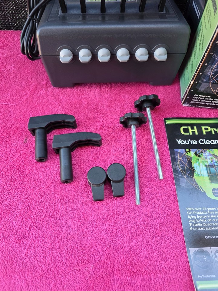 CH Products Throttle Quadrant USB Flight Simulator PC Controller In ...