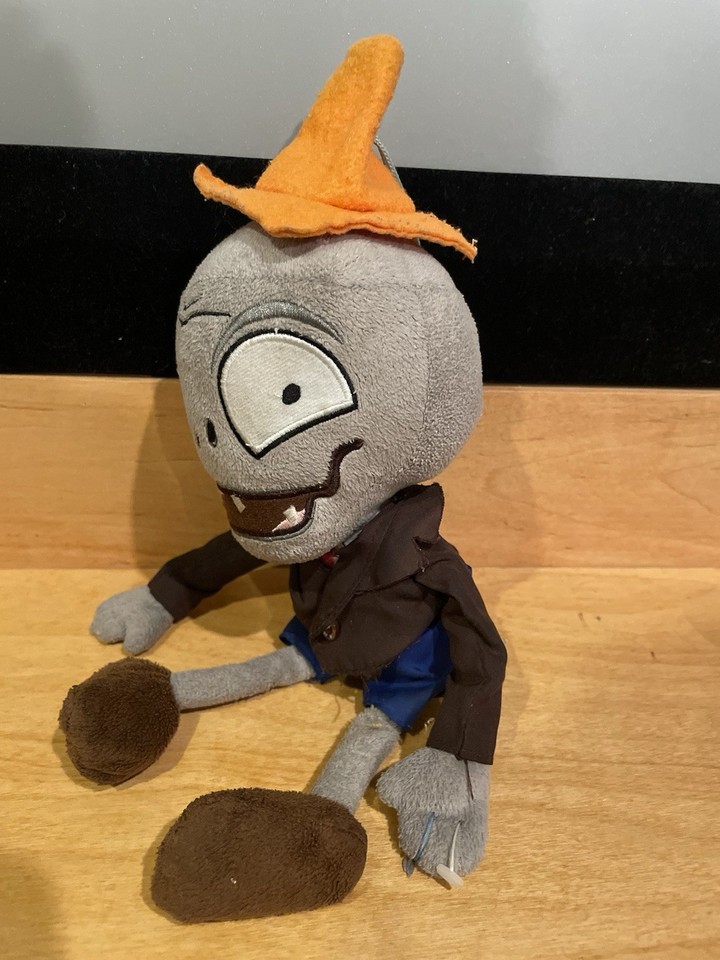 Plants vs Zombies PvZ Plush LINXIN CONEHEAD ZOMBIE GRAY STRING | eBay