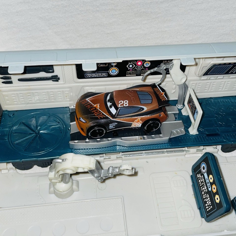 Disney Pixar Cars 2 Stephenson spy train Maters secret mission play set ...