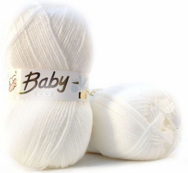 Baby Wool, Soft DK Double Knitting Yarn, Woolcraft Babycare 100g | eBay