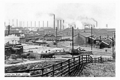 pt1368 - Consett Iron works , Durham - print 6x4 | eBay