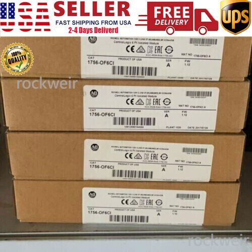 New Sealed AB 1756-OF6CI ControlLogix Isolated Output Module 1756OF6CI ...