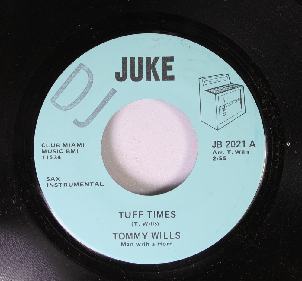 Jazz 45 Tommy Wills - Tuff Times / We'Ll Be Together Again On Juke | eBay