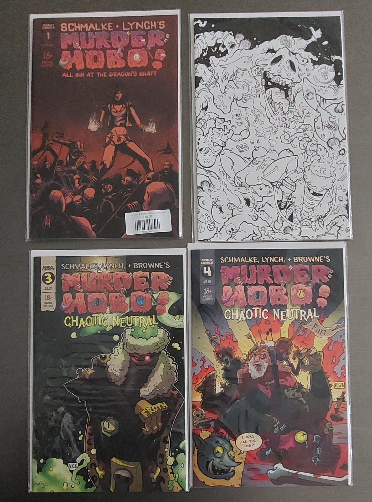Murder Hobo Comic Lot Scout Comics Schmalke | eBay