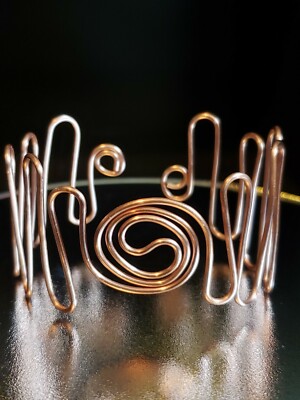 Grounding Copper Cuff Bracelet | eBay