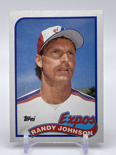1989 Topps Randy Johnson Rookie Card HOF #647 Montreal Expos C1 | eBay