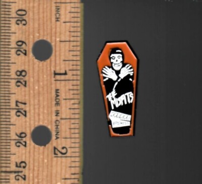 The Misfits - Coffin Fiend Enamel Pin - NEW | eBay