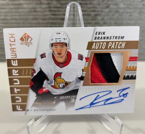2019 SP Authentic Future Watch Auto Patch Erik Brannstrom /100 | eBay