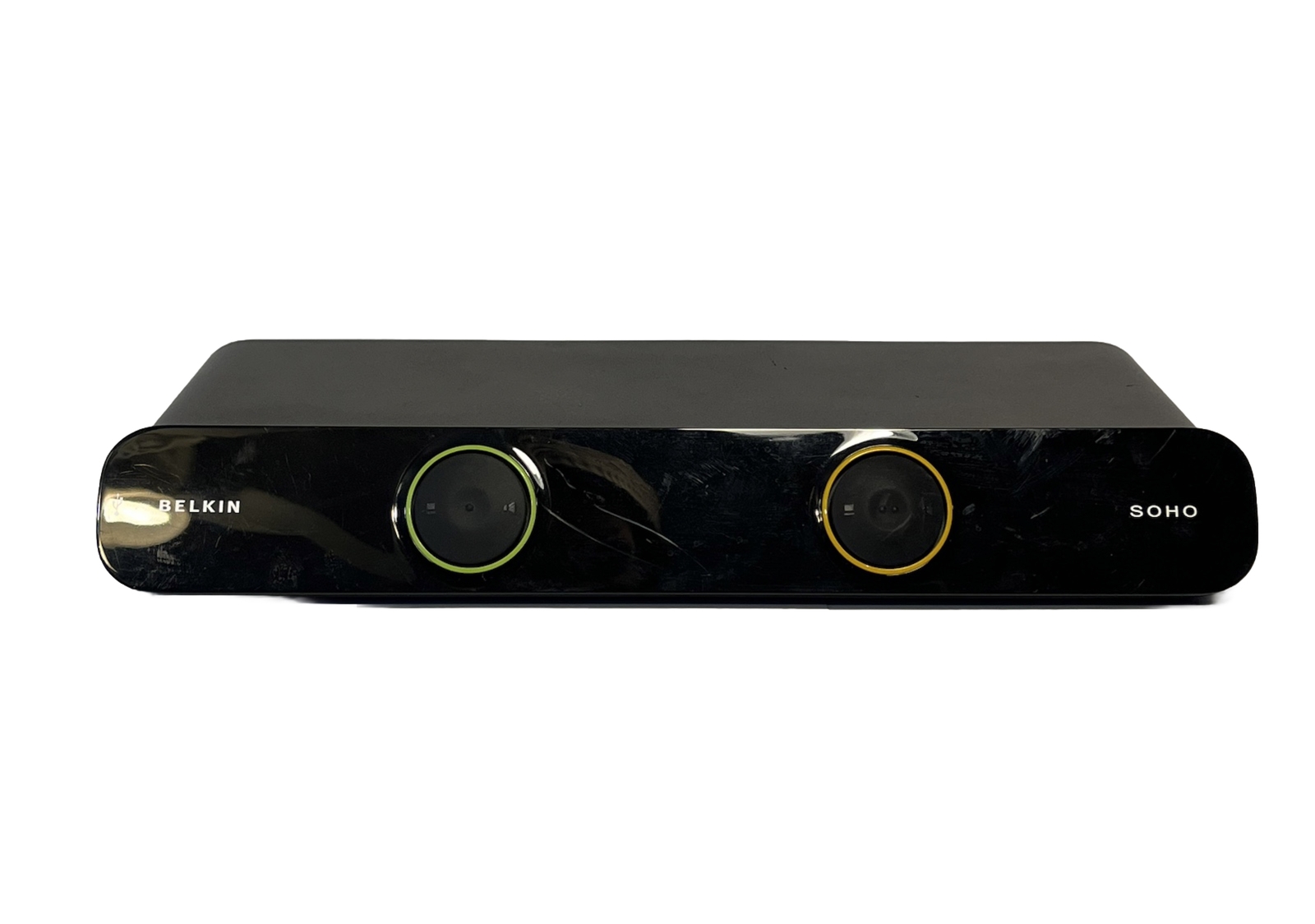 Belkin SOHO KVM Switch Box (F1DD102L) 2-Ports External KVM / audio ...