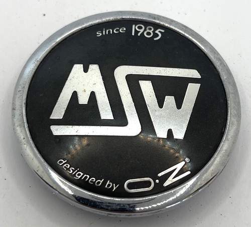 xc566vw MSW Black / Chrome Wheel Center Cap | eBay