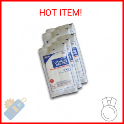 Trauma Pads, 5" x 9" COMBINE ABD (PACK OF 5) | eBay