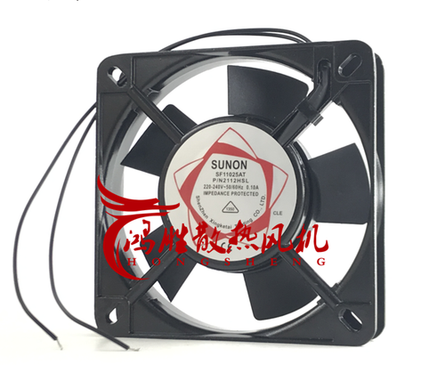 1PC SUNON SF11025AT P/N2112HSL 11025 220V chassis cabinet cooling fan ...