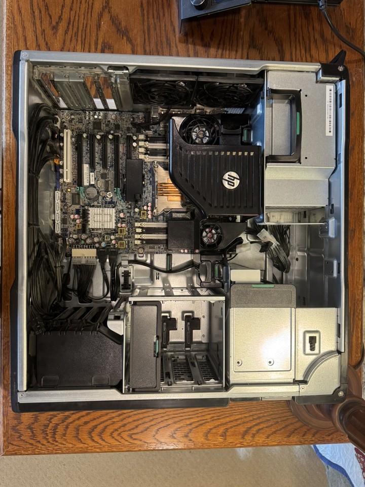 HP Z620 Workstation Intel Xeon E5-2670 No Ram, No HDD, For Parts, Read ...