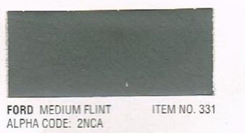 COLOR BOND #331, FORD MEDIUM FLINT, 12OZ AEROSOL, AUTO INTERIOR PAINT ...