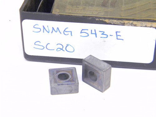 NEW SURPLUS 10PCS. RTW SNMG 543E GRADE: SC20 CARBIDE INSERTS | eBay