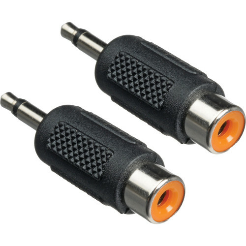 Hosa - GRM-114 - RCA Female to 1/8" Mini-Phone Male Adapter - Pair | eBay