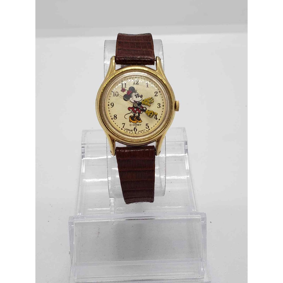 Disney Minnie Mouse watch. Minnie Mouse on watch face. V515-6080 A1 | eBay