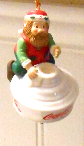 VINTAGE COCA COLA BOTTLE WORKS COLLECTION ELF - 1997 | eBay
