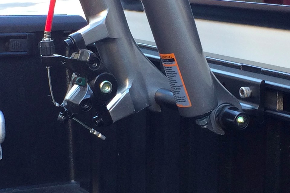 Toyota Tundra Tacoma Bed Rail Bike Mount | Fits Toyota | Bicycle Rack ...