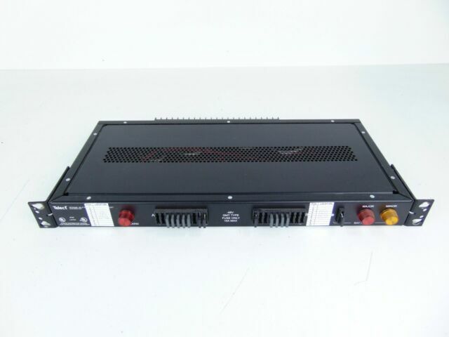 Telect 009-0004-1003 Dual Feed 10/10 Position 48v 15 Amp GMT Fuse Alarm ...