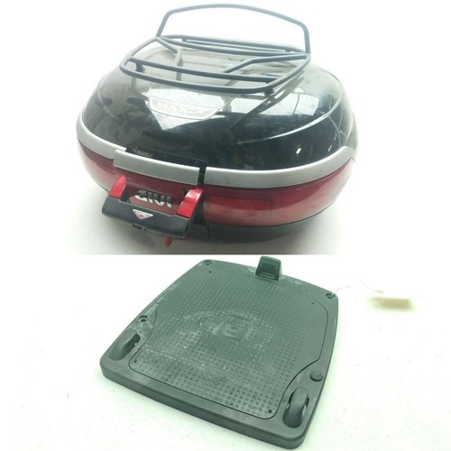 05-09 BMW R1200RT MAXIA Rear Trunk Storage Top Box w/ Backrest ...