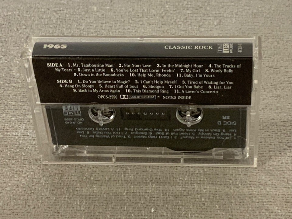 Time Life Presents - Classic Rock 1965 Audio Cassette Tape | eBay