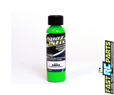 Spaz Stix Green Fluorescent Airbrush Ready Paint 2oz Bottle SZX02150 | eBay