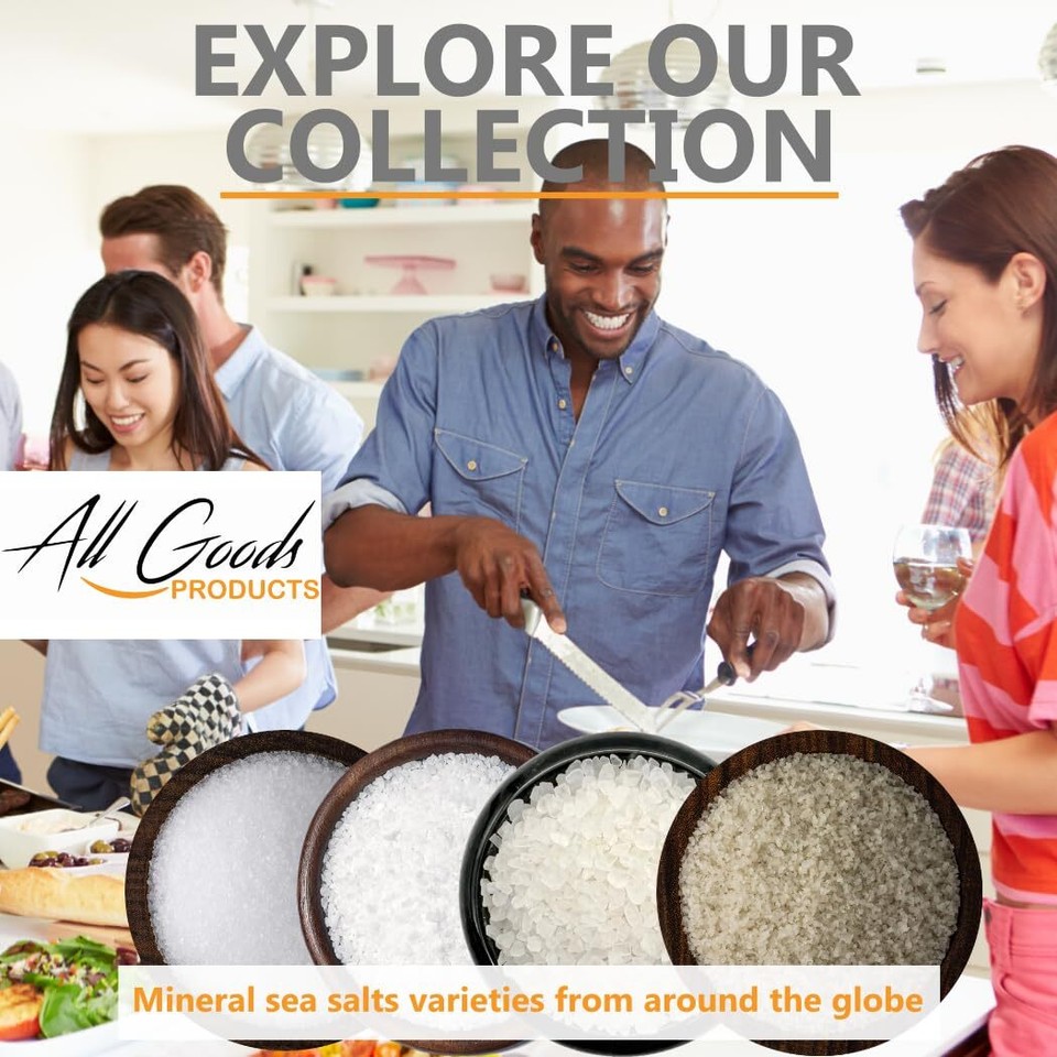 All Goods 5Oz Coarse, Hand Harvested Celtic Salt Organic 82 Minerals ...